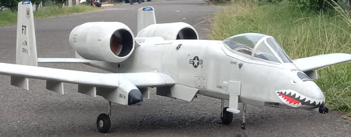A 10 Warthog 1700mm RC Plane